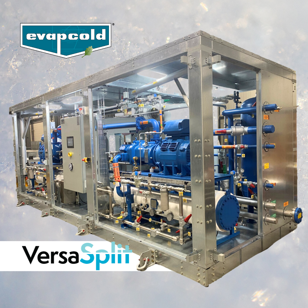 EVAPCO Launches ‘World’s First’ Packaged Low-Charge Ammonia Mega-Split Refrigeration System | EVAPCO